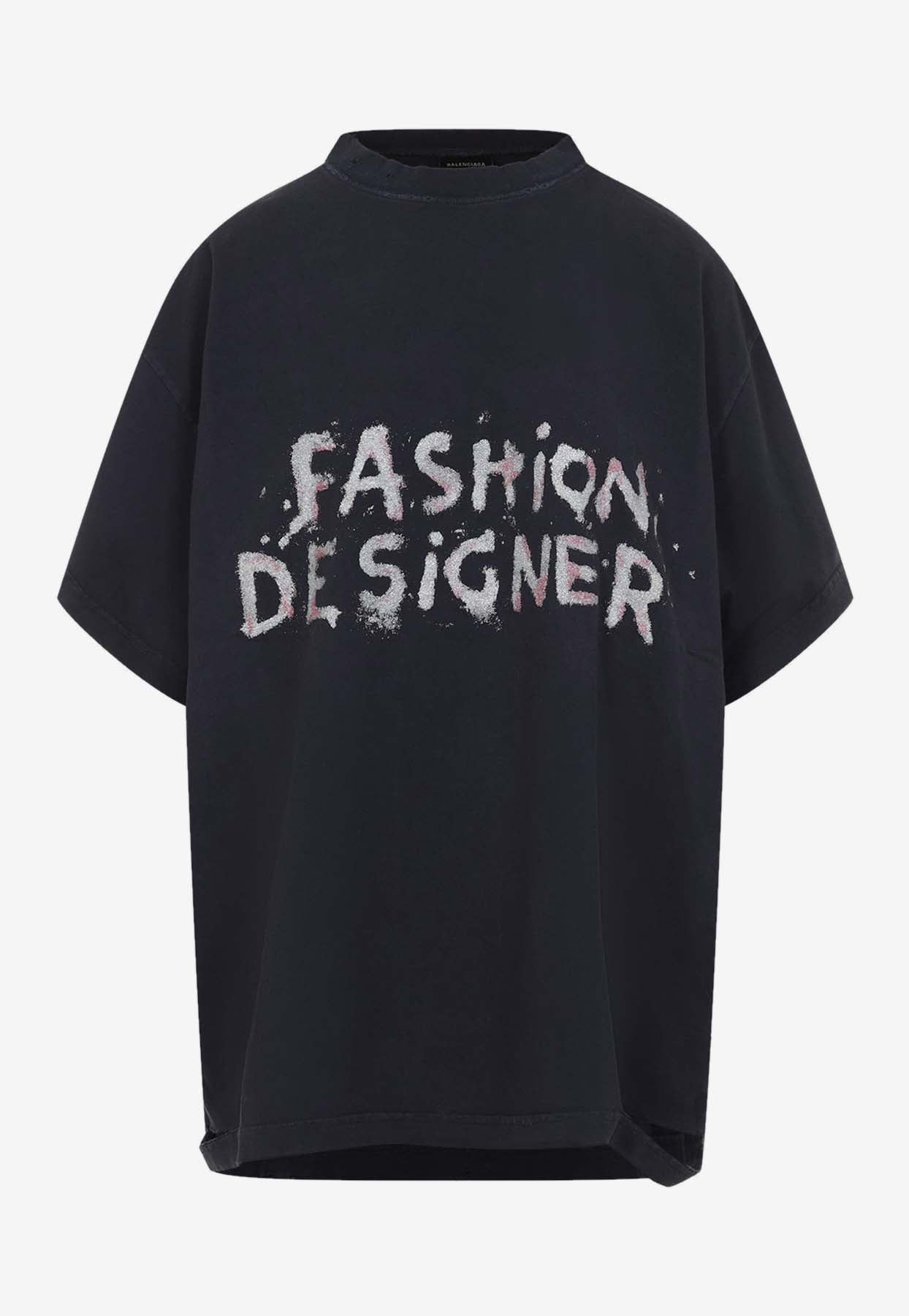 Fashion Designer Oversized T-shirt – THAHAB KW