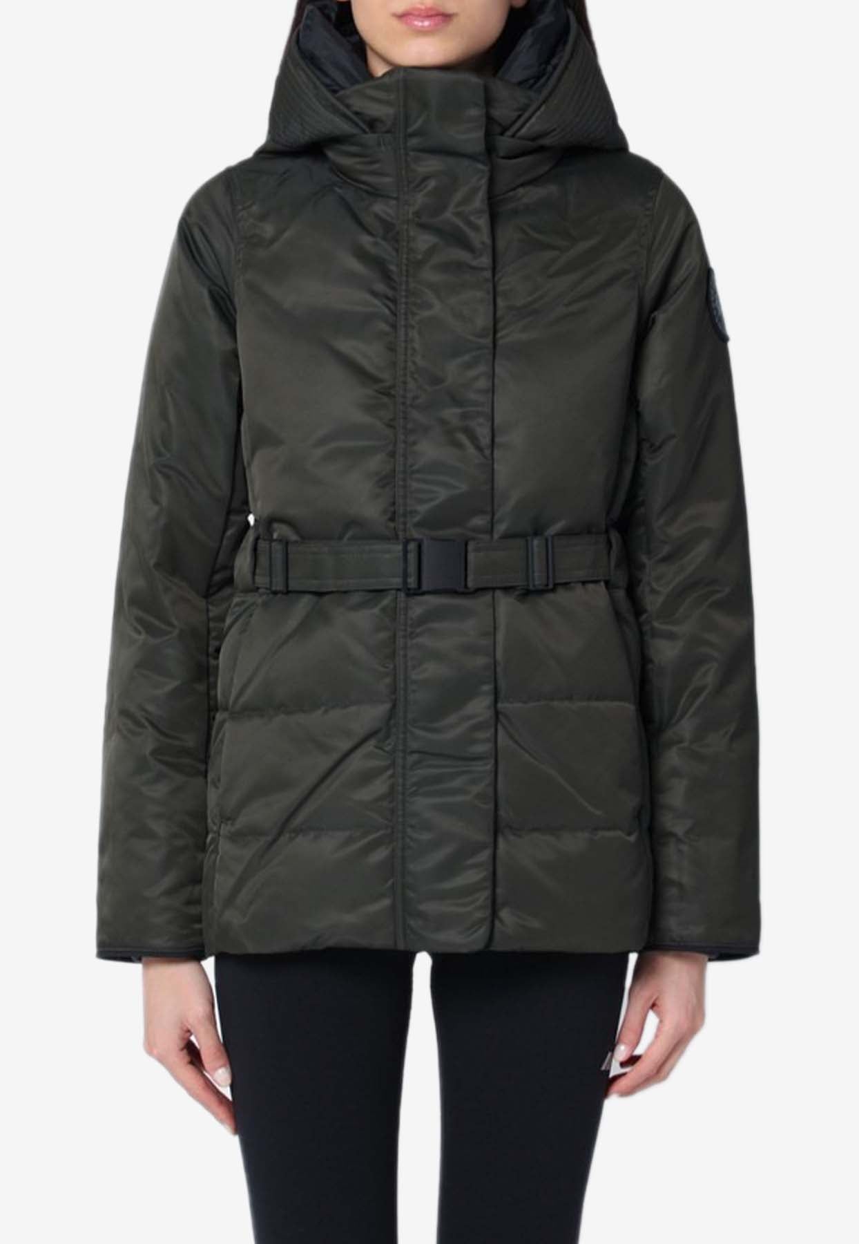 Mckenna Performance Satin Hooded Jacket – THAHAB KW