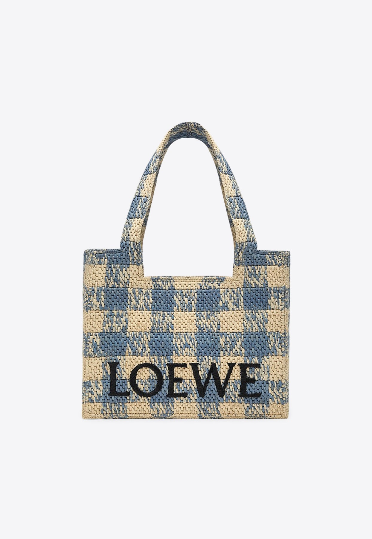 Medium Font Woven-Raffia Tote Bag – THAHAB KW