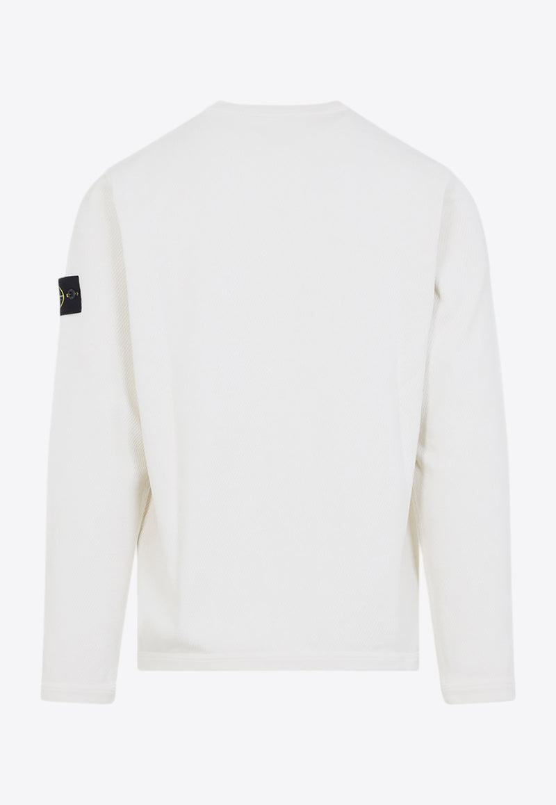Logo Patch Crewneck Sweatshirt – THAHAB KW