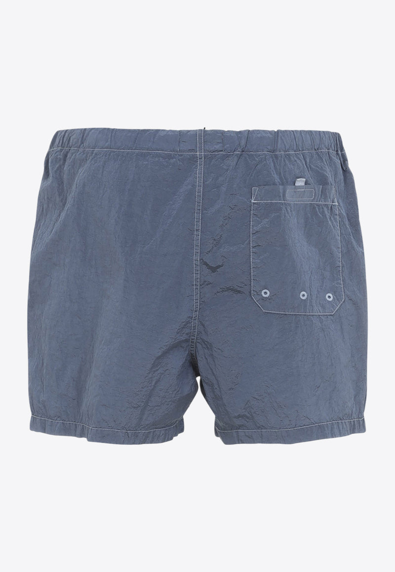 Logo Patch Drawstring Shorts – THAHAB KW