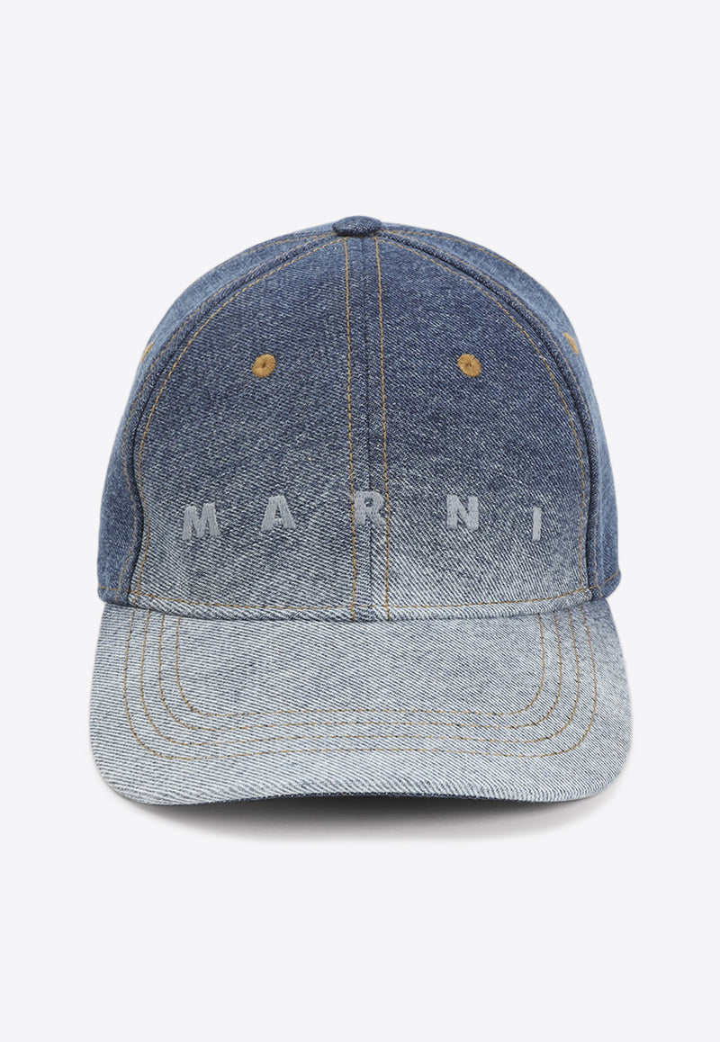 Degrade Denim Logo Baseball Cap – THAHAB KW