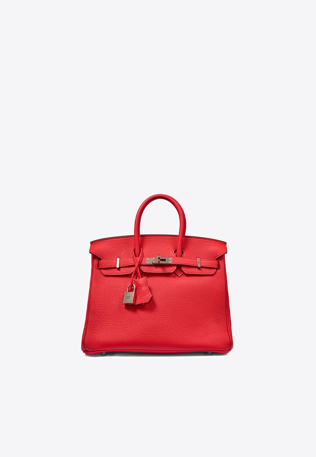 Birkin 25 in Rouge de Coeur Togo with Palladium Hardware – THAHAB KW