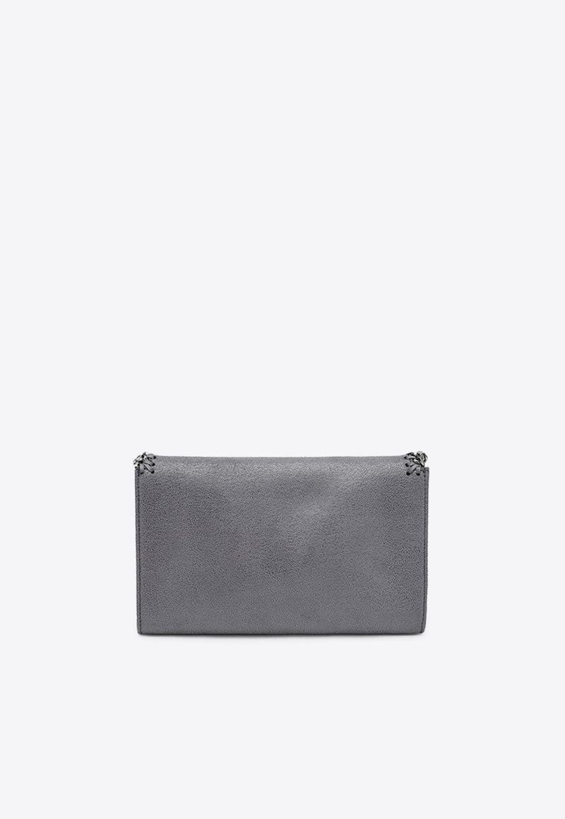 Falabella Faux Leather Chain Clutch – THAHAB KW