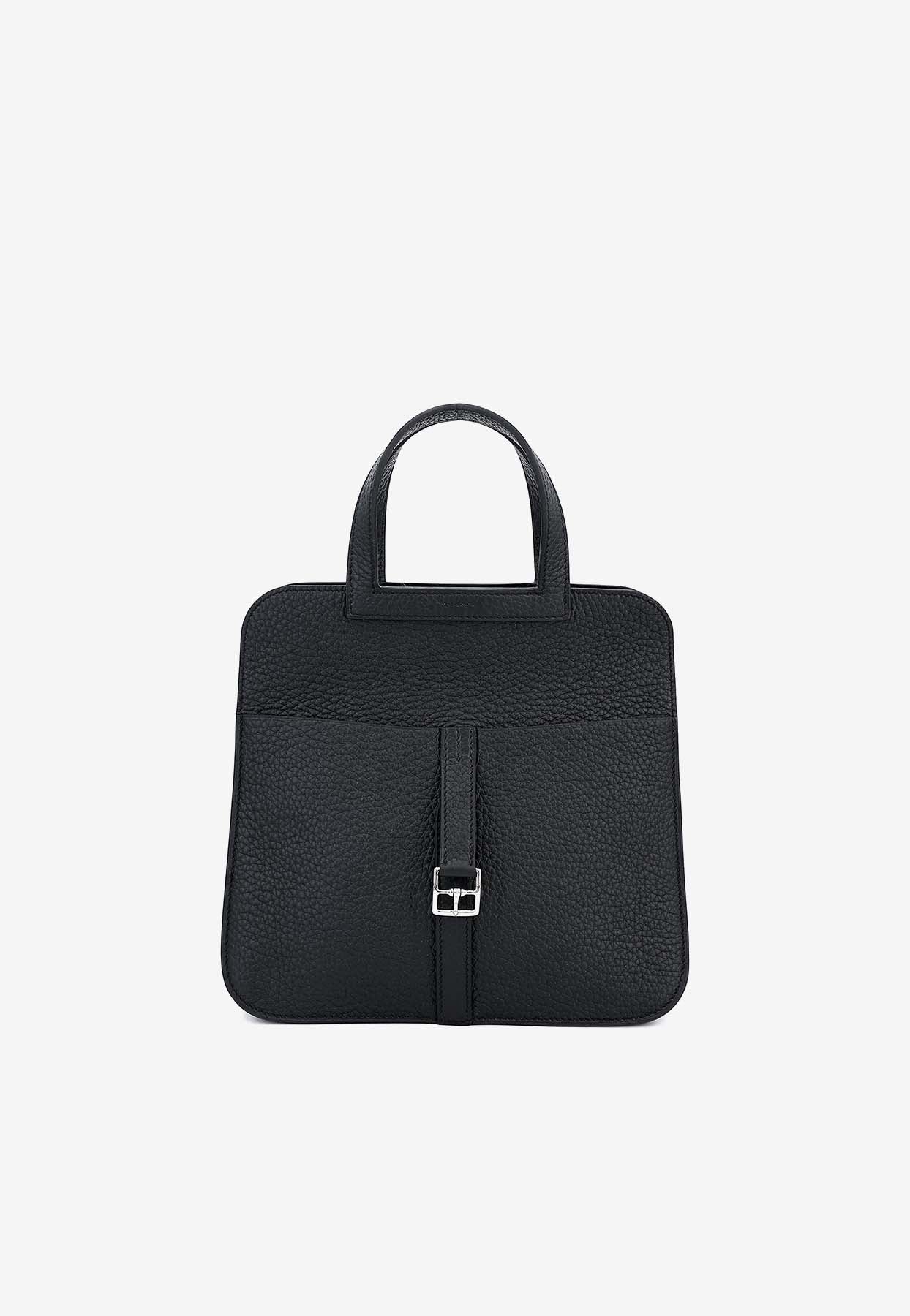 Halzan 25 in Black Clemence Leather with Palldium Hardware – THAHAB KW