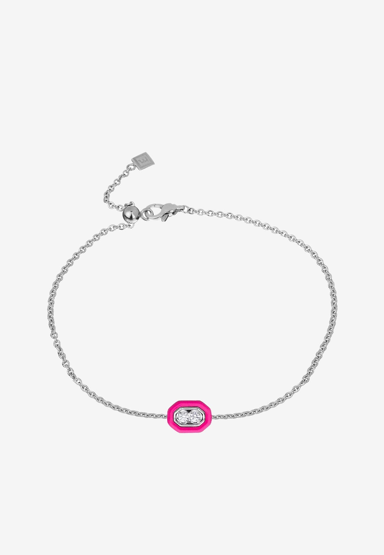 Roma Diamond Bracelet in 18-karat White Gold – THAHAB KW