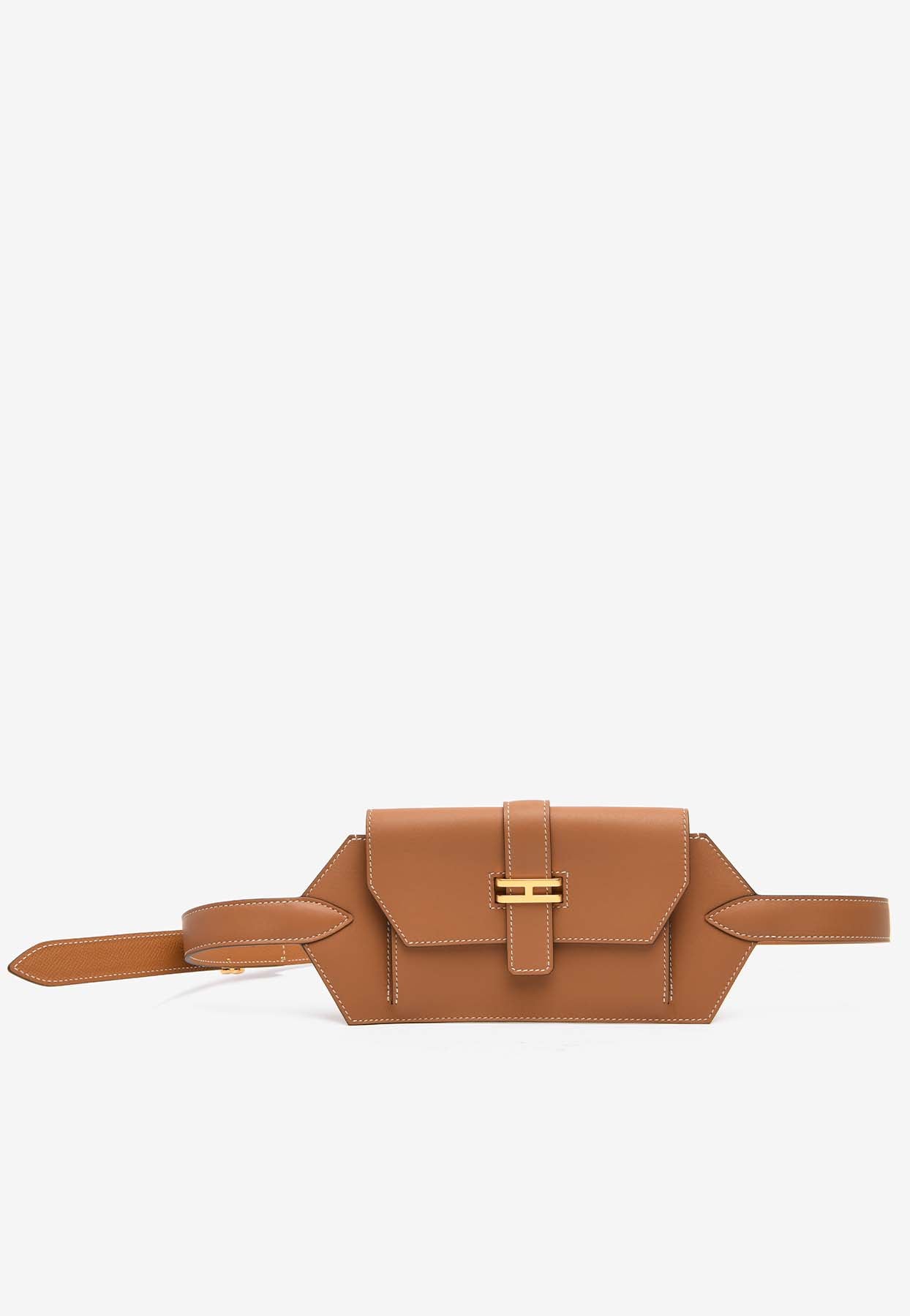 Elan Pocket 24 Belt in Gold Swift with Gold Hardware – THAHAB KW