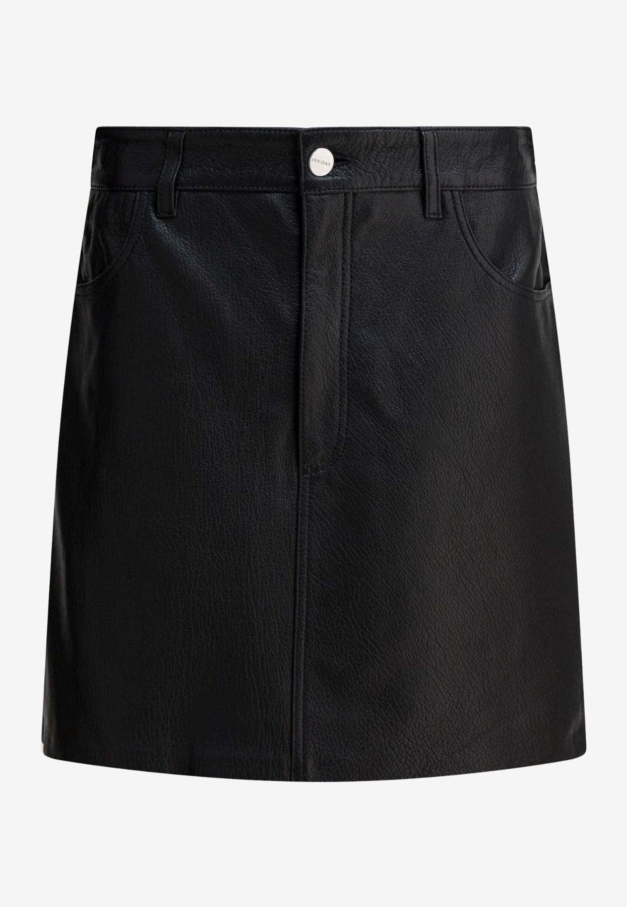 Lilou Leather Mini Skirt – THAHAB KW